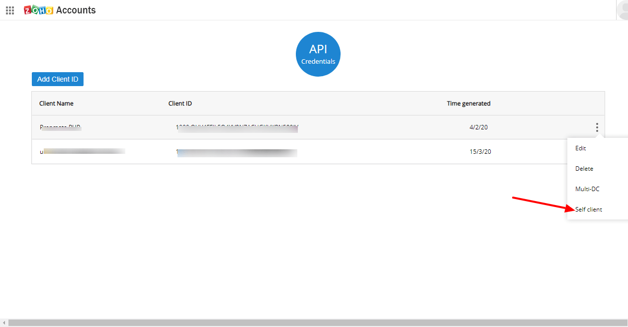 Zoho Restful Api Using Php Curl Self Client Api Narinder Singh
